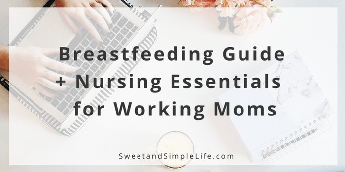 breastfeeding guide freebie cover - Sweet & Simple Life