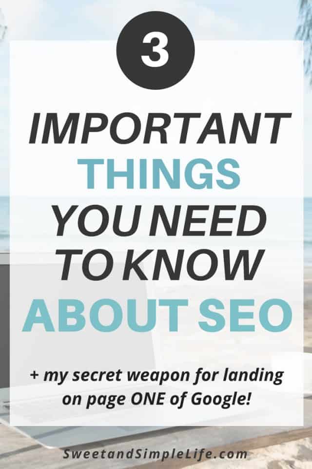 Top 3 Things You Need to Know About Search Engine Optimization