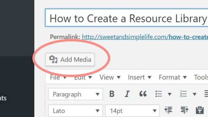 How to Create a Resource Library for your Blog (For Free)
