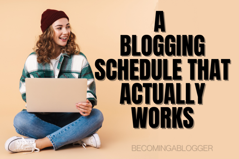 A Daily Blogging Schedule That Will Actually Help You Make Money