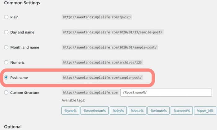 How to Change the Permalink Structure on Your Wordpress Blog